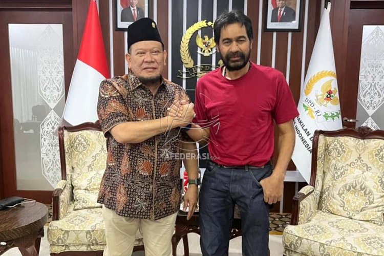 Eks Panglima GAM Muzakir Manaf Temui La Nyalla - Afederasi
